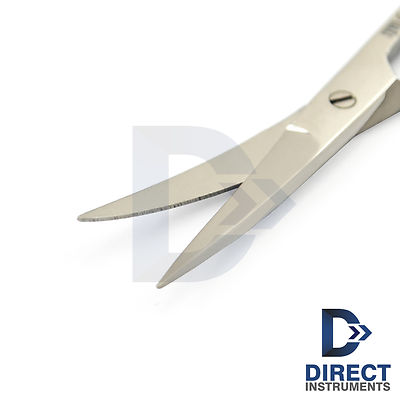 Medical Scissors Surgical Curved Iris Scissors 4.5" - Ophthalmic ...