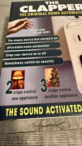 The Clapper Sound Activated On/Off Clap Switch Factory Sealed Brand New Model 21363840003 | eBay