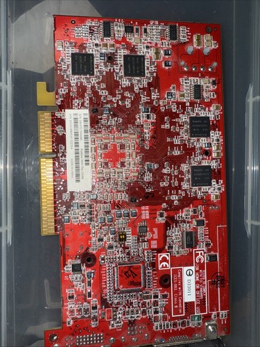 ATI Radeon 9800 Pro 128MB DDR 256-Bit AGP 8x 102A0753100 Vintage ...