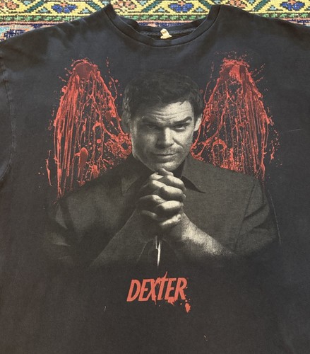 Vintage Dexter TV Show Promo Tee, Size XXL, Small Mark On Bottom Corner ...