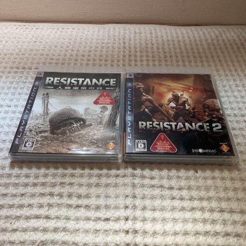 Resistance 1 2 2-Piece Set Playstation3 PS3 | eBay