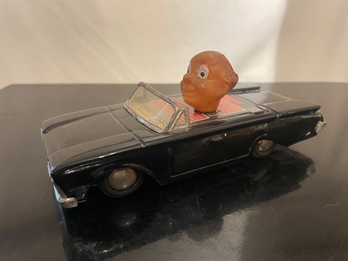 Linemar 1960 Ford Tin Friction Character Car | eBay