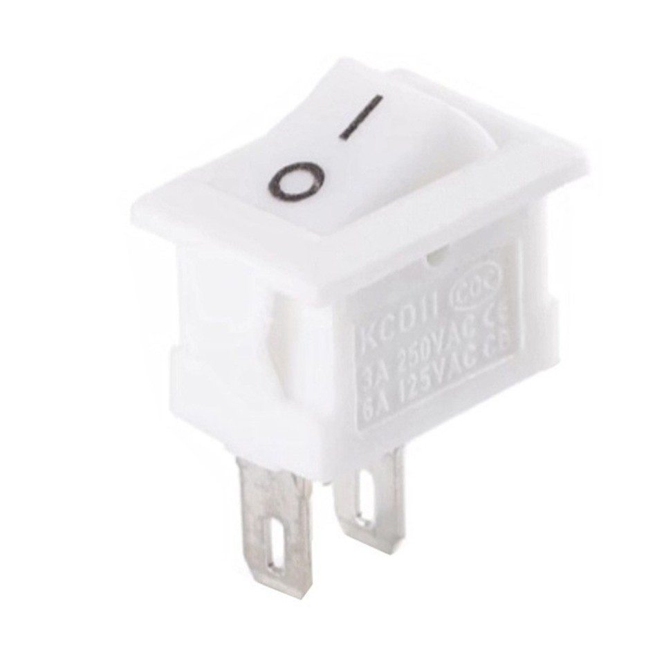 Panel Mount Switch ON-OFF SPST SPST ON-OFF 2-pin Panel Cut-out 13.5mm X ...