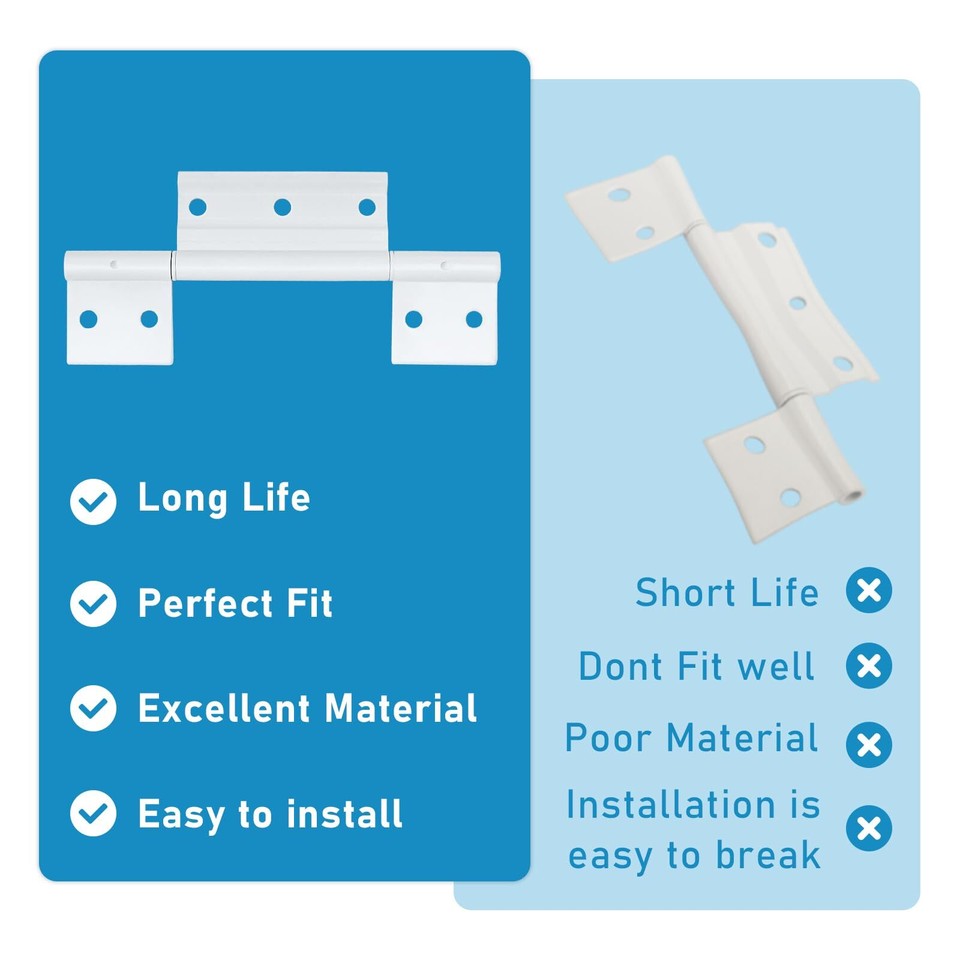 Storm Door Hinges Replacement fits for Larson Screen Door Hinges ...