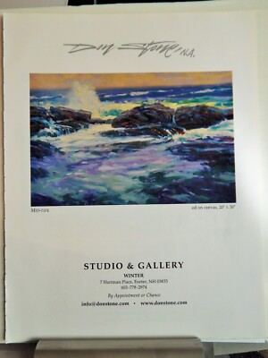 DON STONE / JERRY A GREENBERG ART PIECES ORIG VTG 2010 ADVERTISEMENT ...