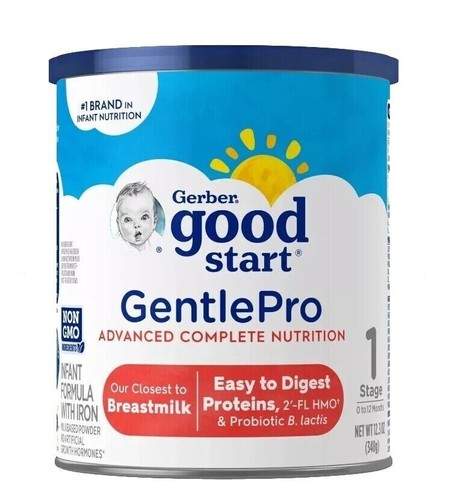 Gerber Good Start GentlePro Non-GMO Powder Infant Formula -20oz exp 06/ ...