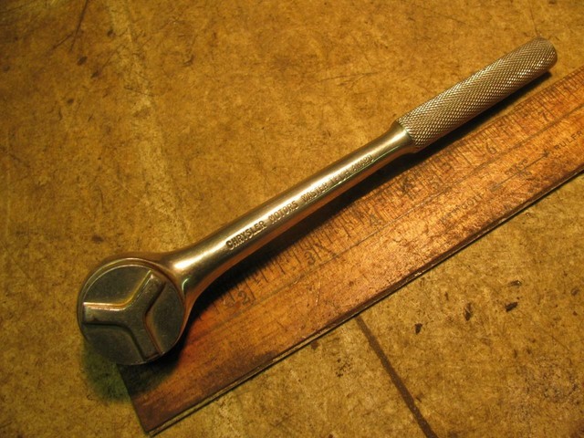 Bonney 3/8 Drive Ratchet T-702k Made in USA CHRYSLER Master Tech Award ...