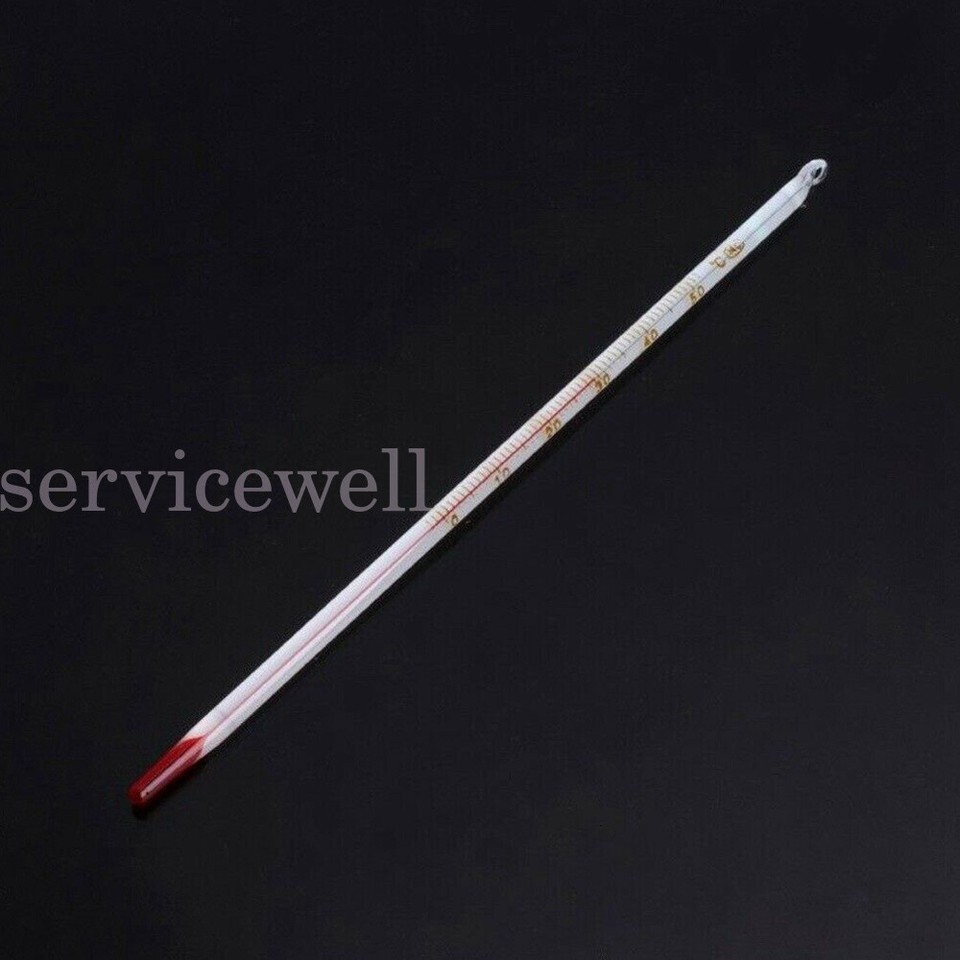 0-100% Hydrometer Alcoholmeter Alcohol Tester Meter+Thermometer Tools ...