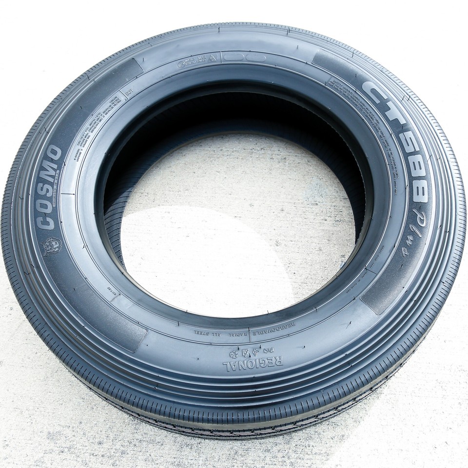 4 Tires Cosmo CT588 Plus 265/70R19.5 Load H 16 Ply All Position ...