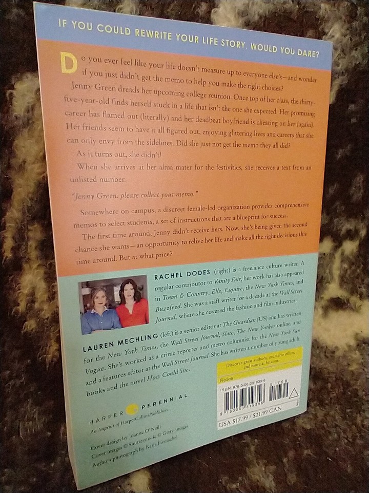 Memo by Lauren Mechling and Rachel Dodes - 2024 TPB Like New ...