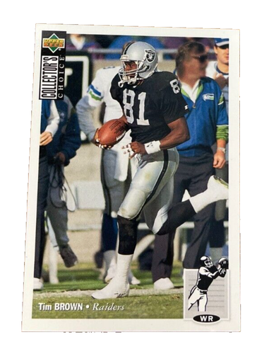 1994 UPPER DECK COLLECTOR'S CHOICE CARD # 345 Tim Brown - Oakland ...