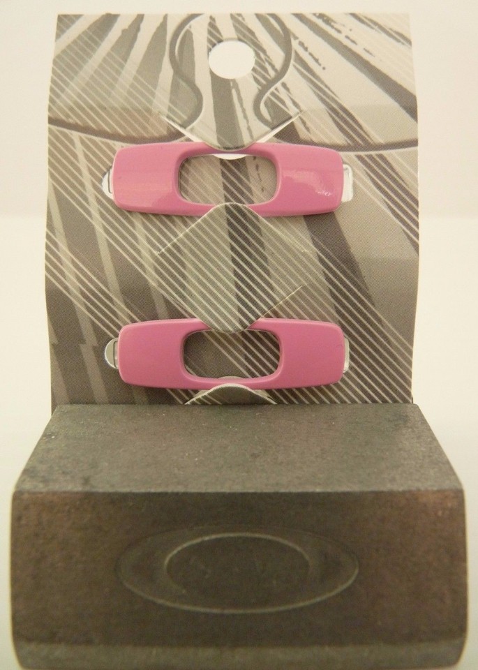 OAKLEY BATWOLF ICONS INTERCHANGEABLE chrome diamond red orange green ...