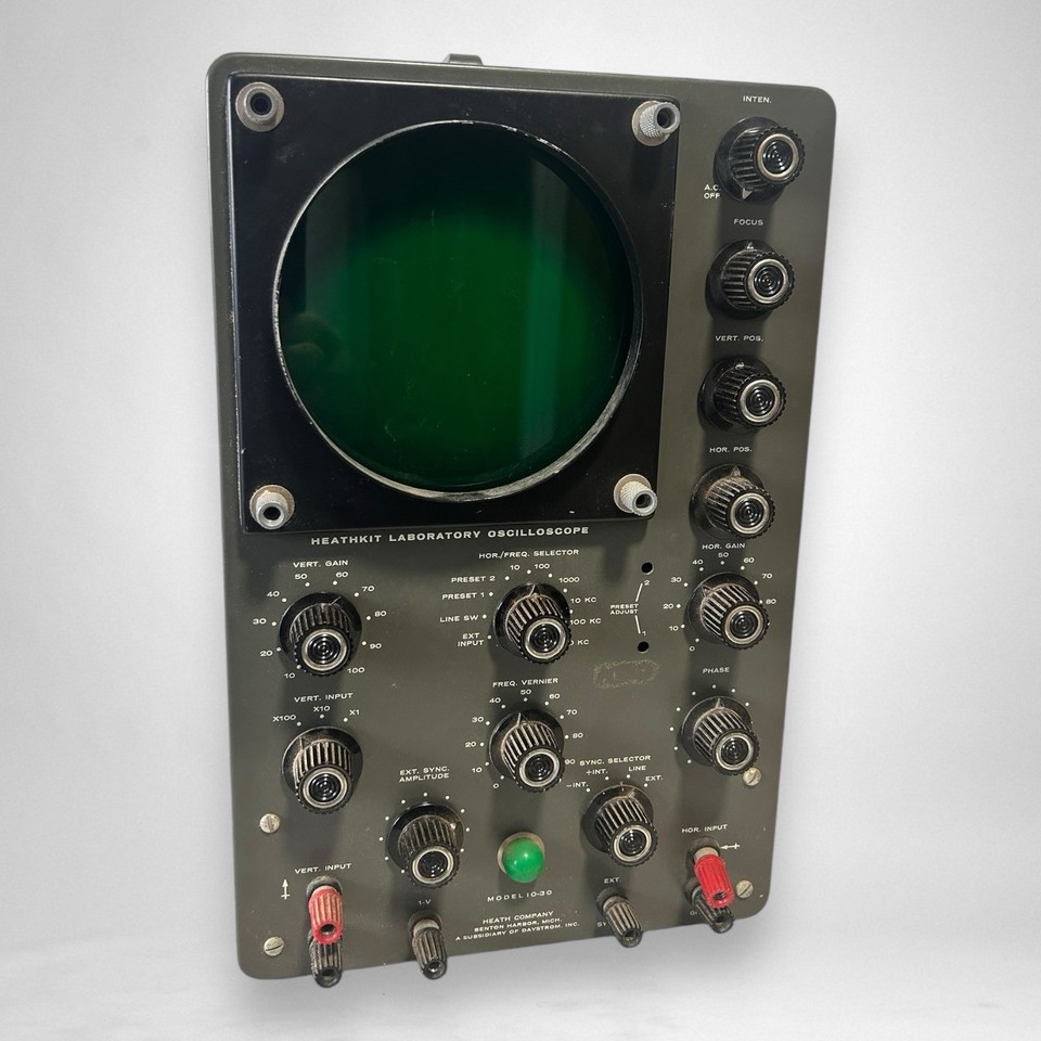 Heathkit IO-30 Laboratory Oscilloscope | eBay