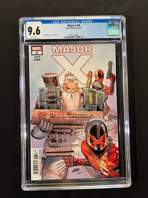 Major X #6 CGC 9.6 (2019) - Rob Liefeld cover - Deadpool & Cable | eBay