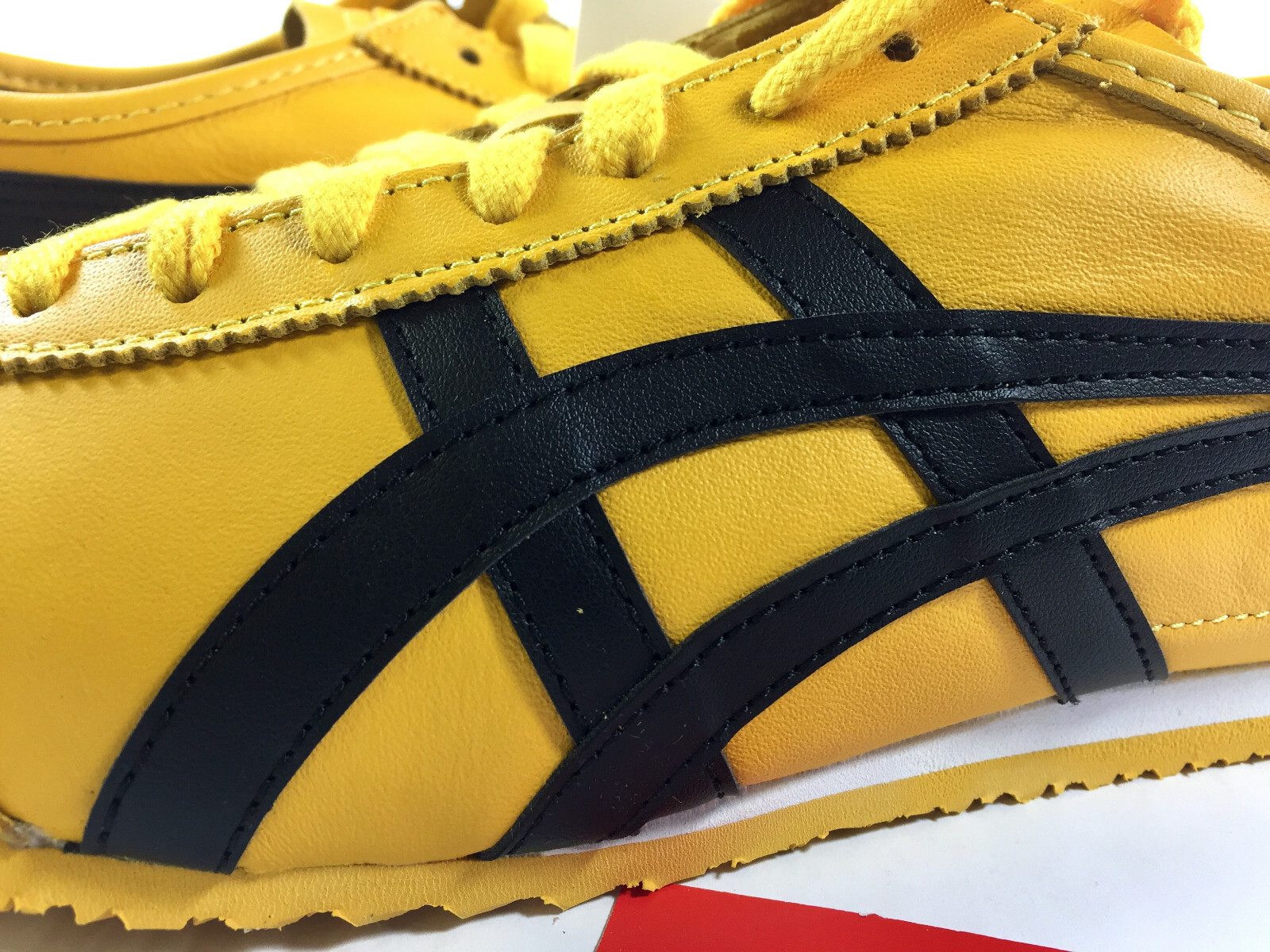 Asics Onitsuka Tiger MEXICO 66 Yellow Black DL408 0490 Shoes Sneakers ...