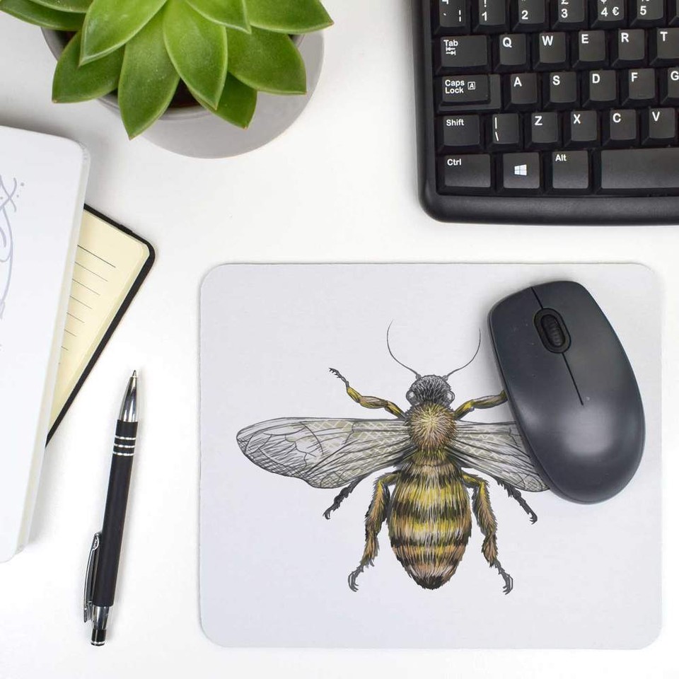 'Bee' Mouse Mat / Desk Pad (MO00022777) | eBay