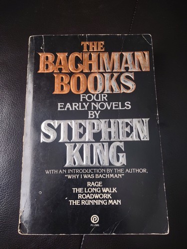 The Bachman Books Stephen King 1985 RAGE Plume 1st/1st Edition Trade ...