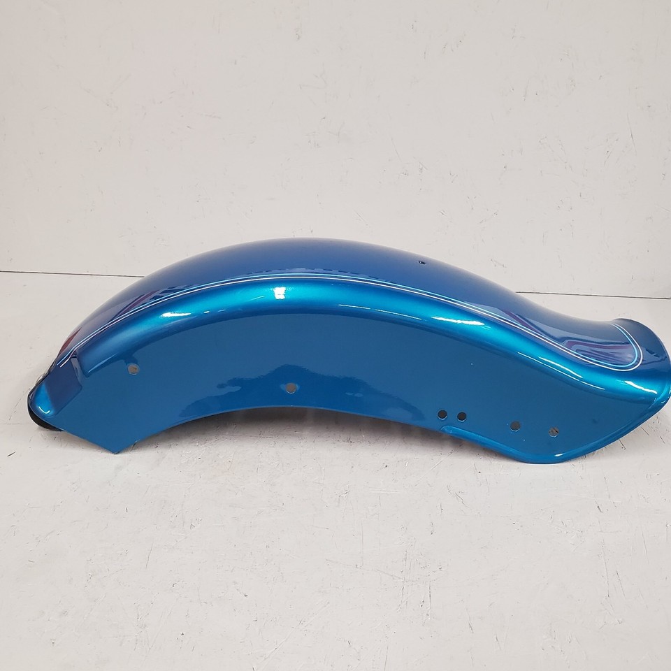 Harley-Davidson Softail Custom FXSTC Rear Fender Aqua Pearl FXSTS Evo ...