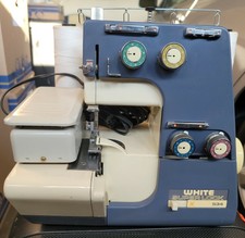 White 534 Serger Super Lock 4 Spool Sewing Machine Superlock for sale ...