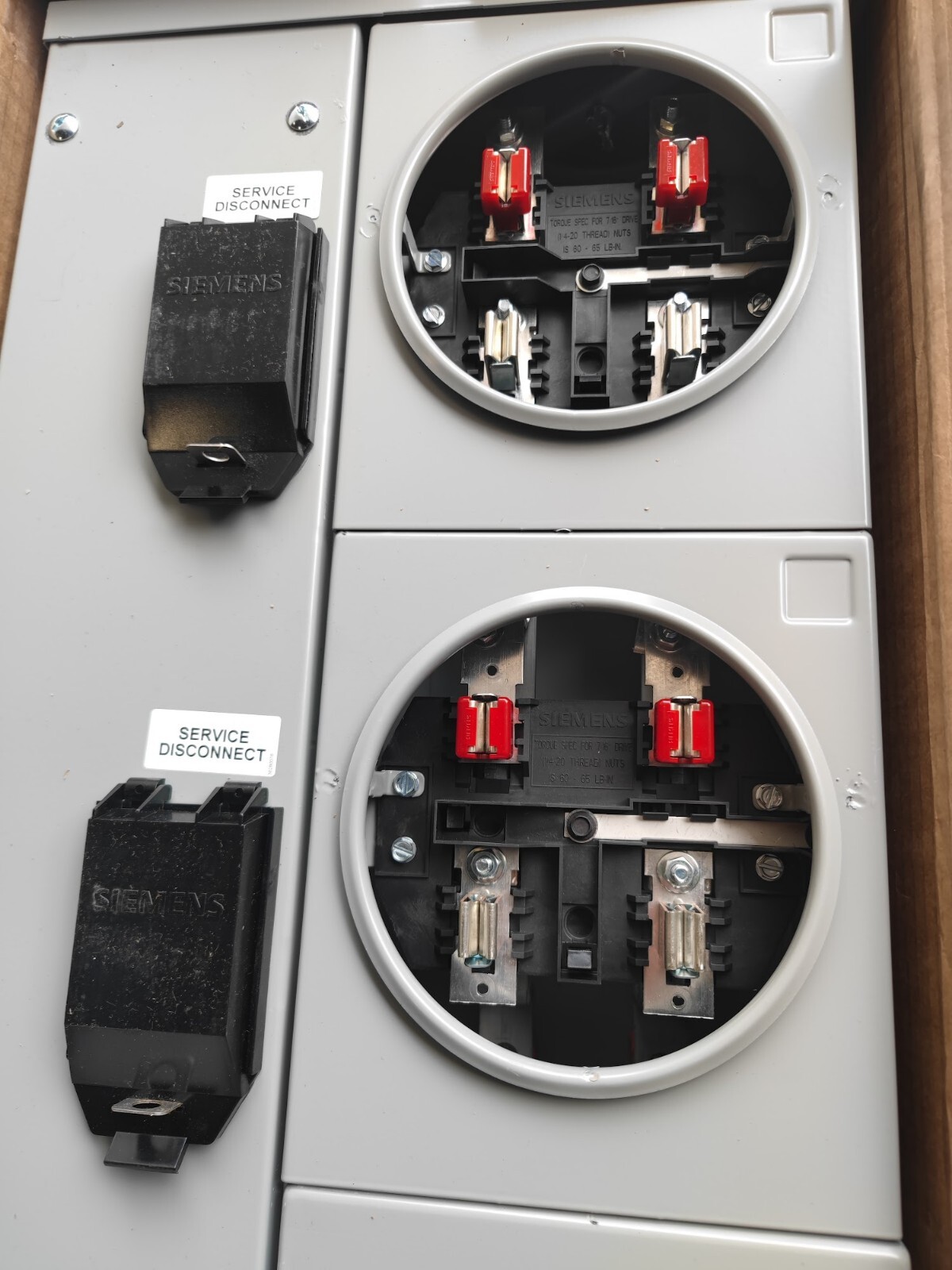 Siemens WEP2211 200 AMP 2-Gang UNI-PAK Meter Socket USERC compliant | eBay