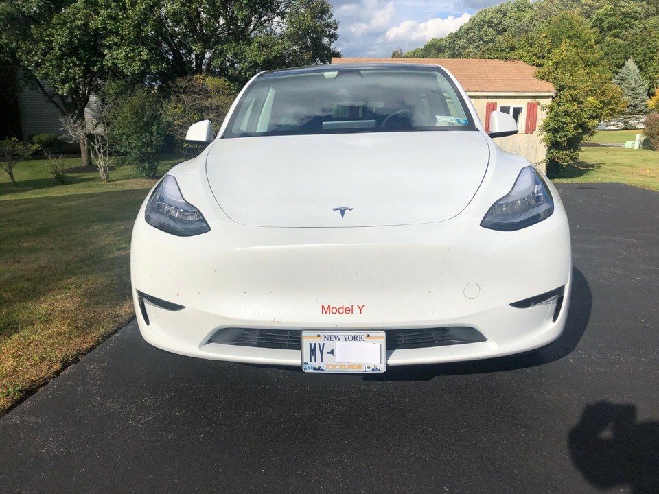 No-Hole Tesla Model 3/Y Front License Plate Installation kit (Stainless ...