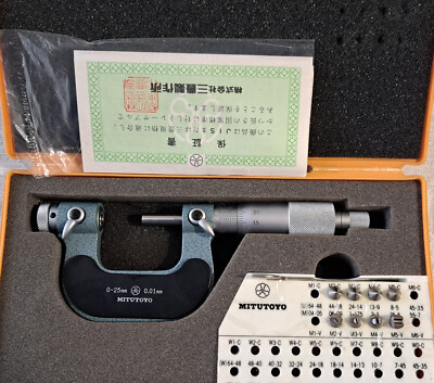 Micrometers - Mitutoyo Thread Micrometer