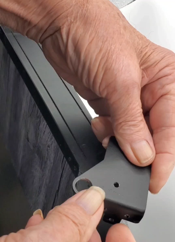 Norcold RV refrig Door HINGE REPAIR Kit with SUPPORT BAND Polar series LEFT | eBay