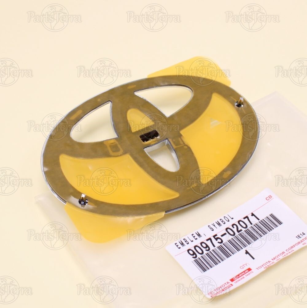 9097502071 New Genuine OEM Toyota Scion TC2 Zelas Rear Trunk Chrome ...