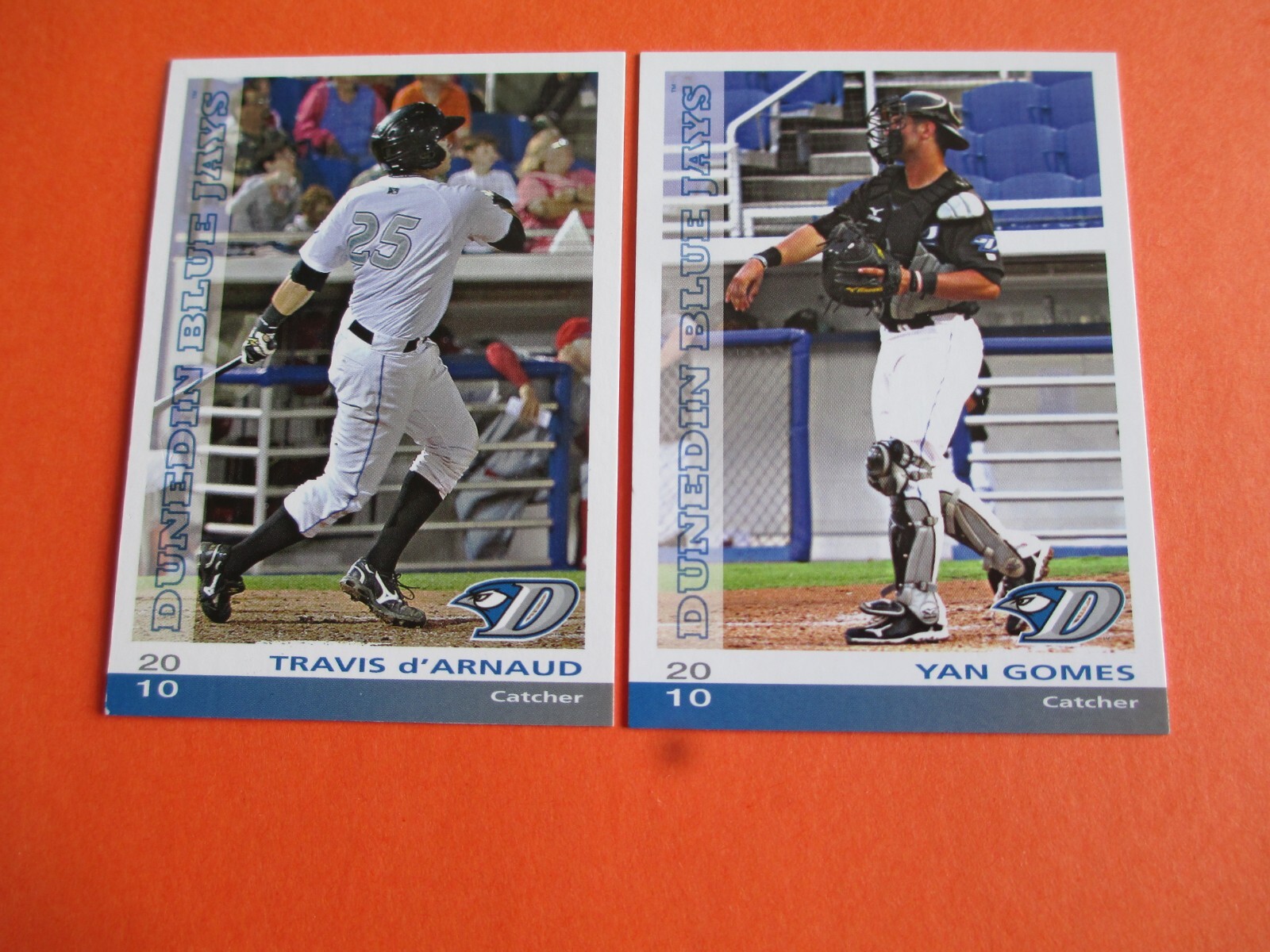 TRAVIS D'ARNAUD + YAN GOMES - 2010 Dunedin Blue Jays set | eBay