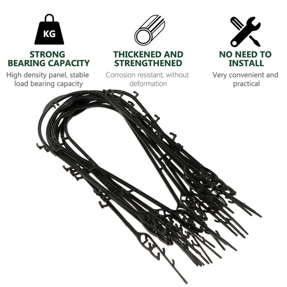 2 Pieces Vines Plant Holder Reusable Stem Support Flower Pot Ring ...