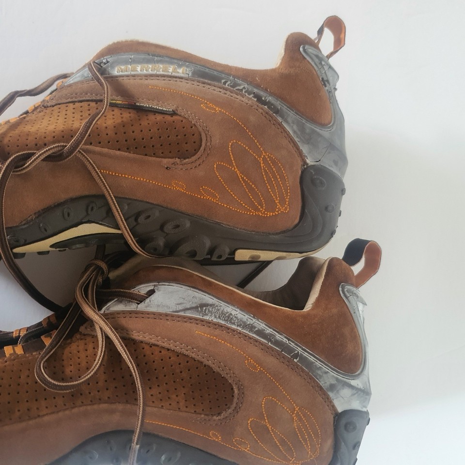 Merrell Chameleon Sz 10.5 Arc Leather Earth Vibram Hiking Shoe Women | eBay