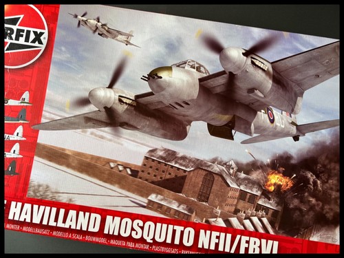 Airfix A25001 124 Scale De Havilland DH-98 Mosquito NF2/ FB6 Military ...