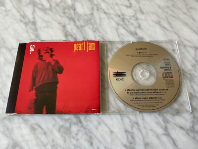 Pearl Jam Go CD Single ORIGINAL AUSTRIA IMPORT 1993 Epic 659795 2 Eddie ...
