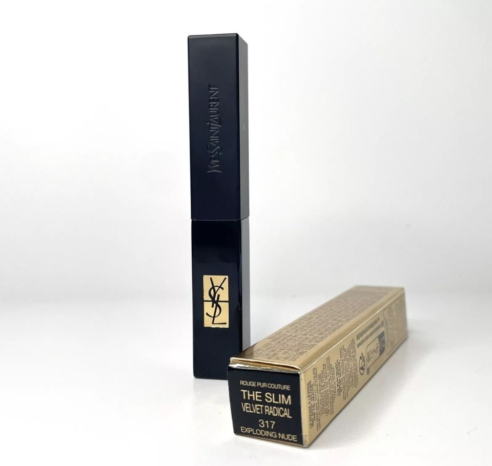 Yves Saint Laurent THE SLIM Velvet Radical Matte Lipstick #317 ...