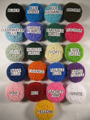 Pot Scrubbers, Dish Scrubbies, Crocheted Nylon Net Scrubby, New ...