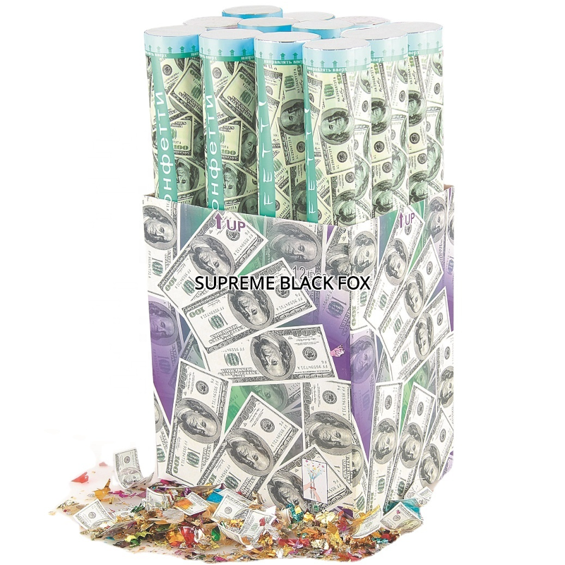 Money Party Blaster Cash Confetti Cannons Graduation Wedding Promotion ...