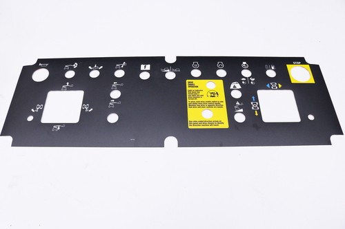 DECAL PLATFORM CONTROL PANEL 82767GT For Genie Telescopic Boom Lifts ...