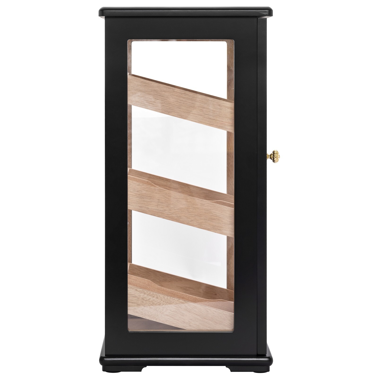 HUM-DIS5 Cigar Display Humidor Retail W/Lock and key | eBay