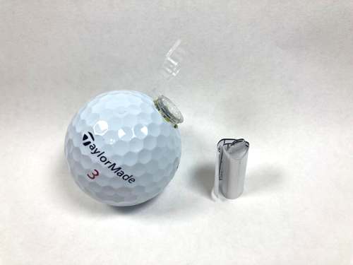 2 Golf Ball Geocaching Containers w/Logs Waterproof Devious Geocache ...