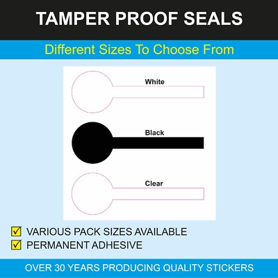 Honey / Jam Jar Seals - Tamper Evident - 3 sizes - with permanent ...