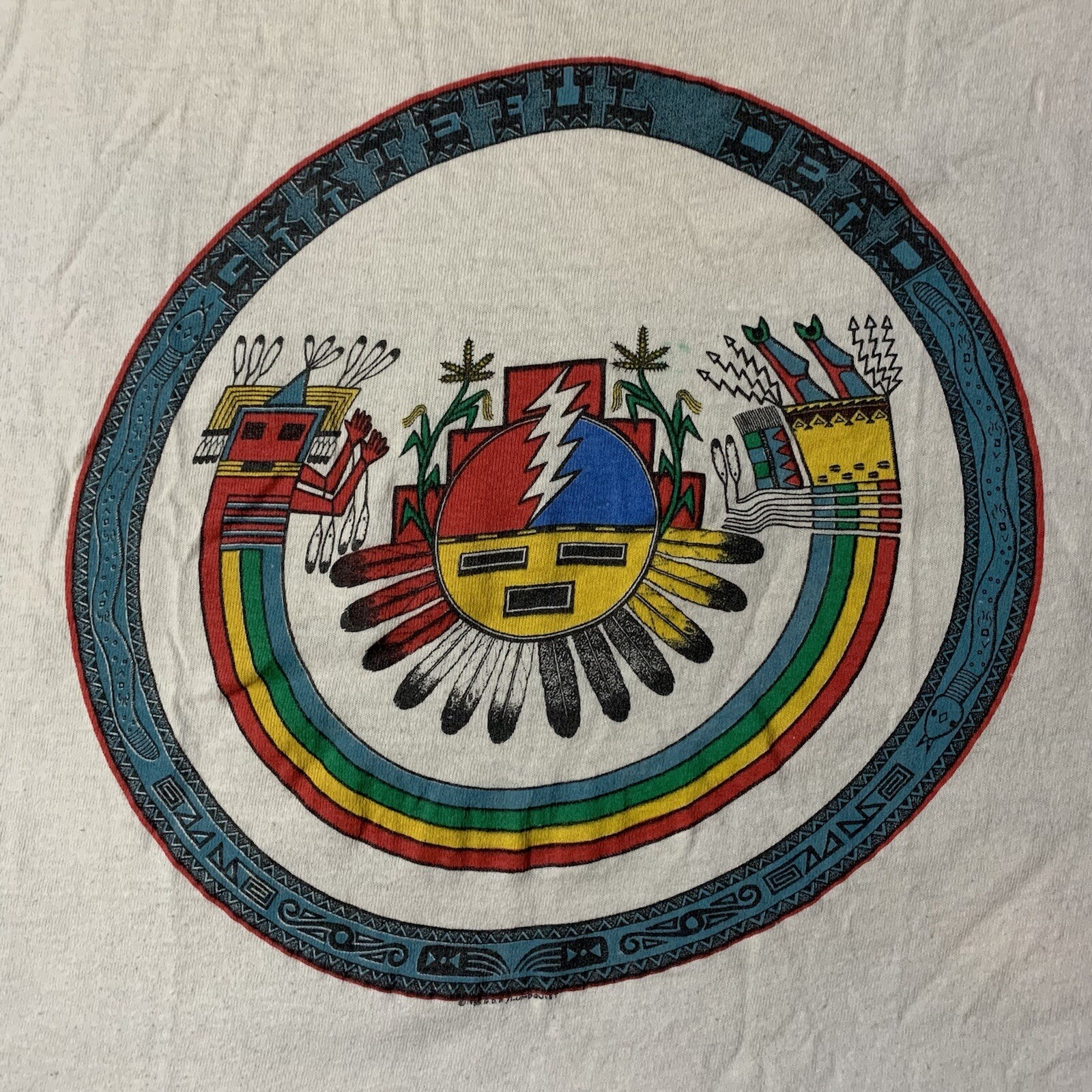 Vintage 1985 Grateful Dead David Lundquist Art Concer… - Gem