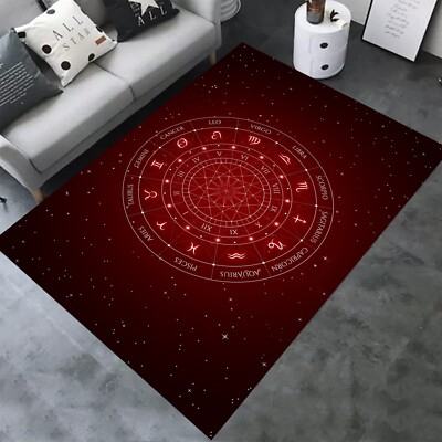Astrology Rug, Zodiac Rugs, Horoscope Design Rug, Astrology Design Rug ...