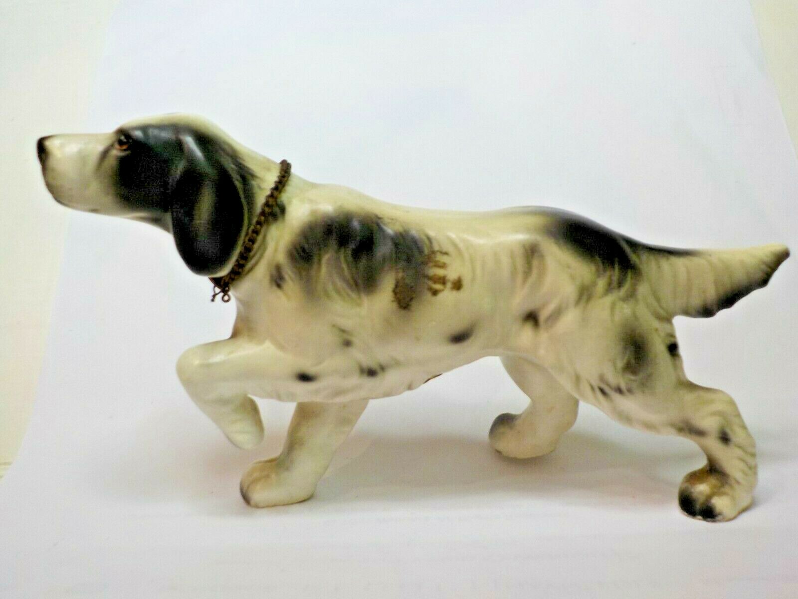 Vintage English Setter figurine marked Japan | eBay