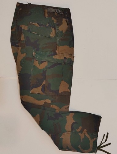ROTHCO RN 37572 MILITARY CAMO PANTS Size Small/Regular 100% Rip Stop ...