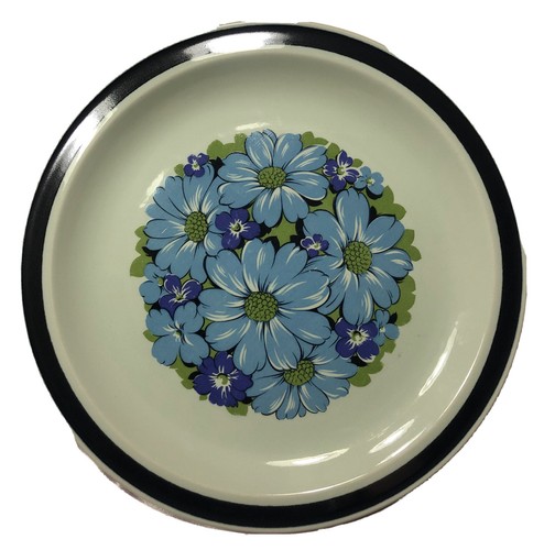 Designer’s Collection Blue Shasta Hand Decorated Stoneware Japan Dinner ...