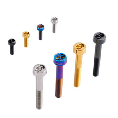 Upper pump Titanium anti-theft Bolts M6x20 25 30mm for Brembo Maverick ...