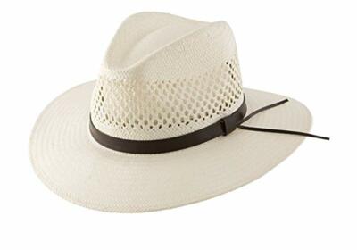 Stetson - Digger Shantung Straw Outback Hat | eBay