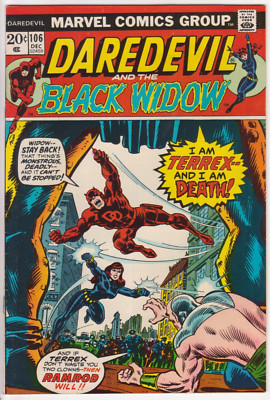 Daredevil #106, Marvel Comics 1973 VF- 7.5 Steve Gerber/Don Heck | eBay