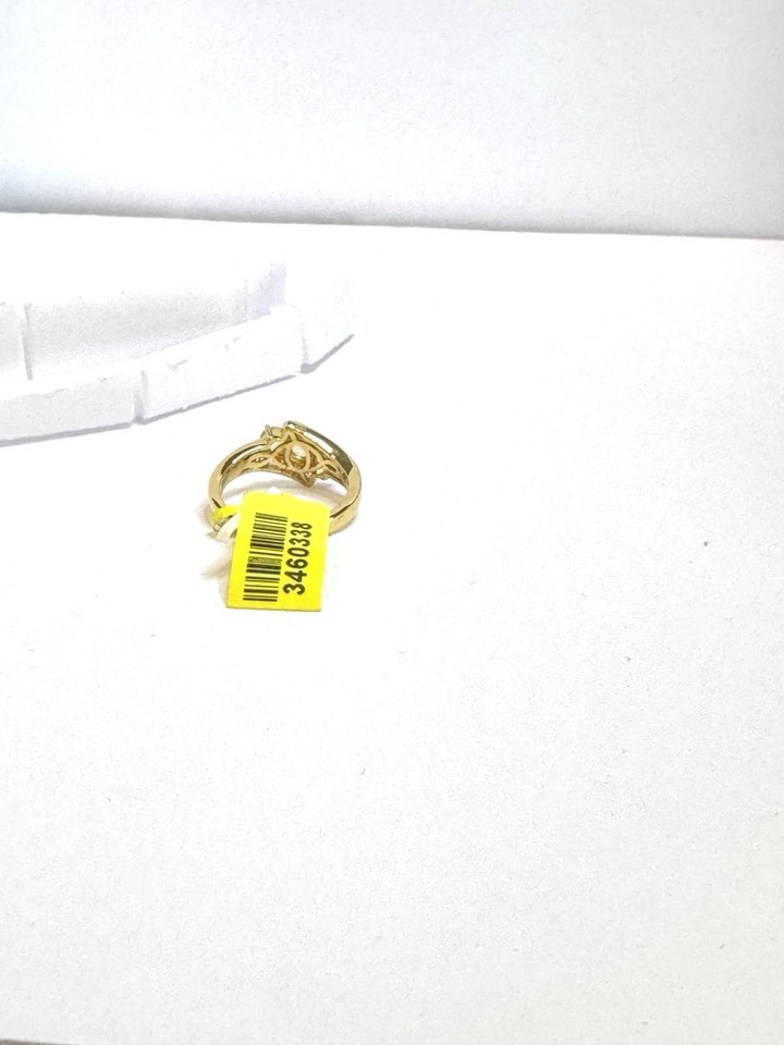 Ceylon Imperial Grossular Hessonite Garnet And Diamond Sz 7 Ring 14k yg ...