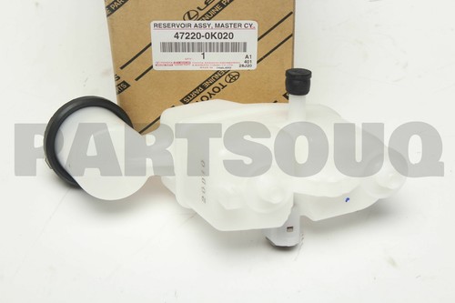472200K020 Genuine Toyota RESERVOIR SUB-ASSY, BRAKE MASTER CYLINDER ...